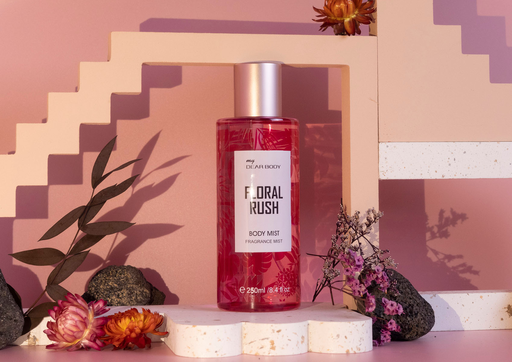 victoria secret pink beach flower body mist