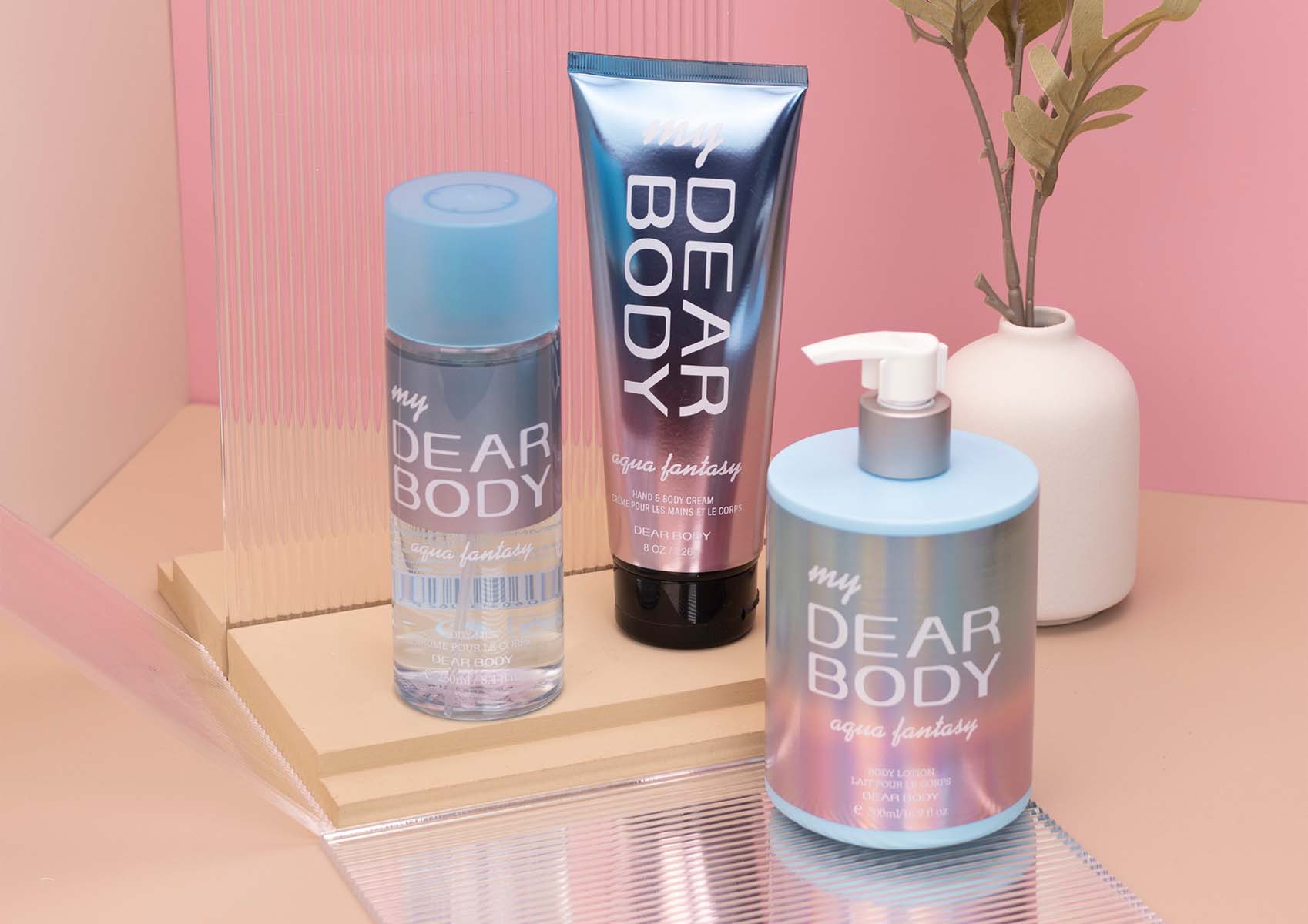 Dear Body brand flower scent perfumed body lotion whitening lotion for ...