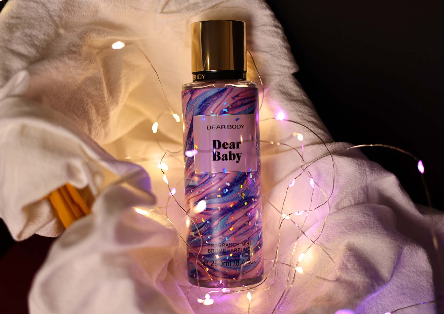 warm and cozy pink body mist bebe love body mist